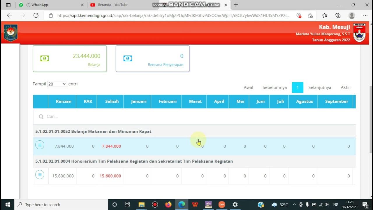 TUTORIAL INPUT ANGKAS DI SIPD - YouTube