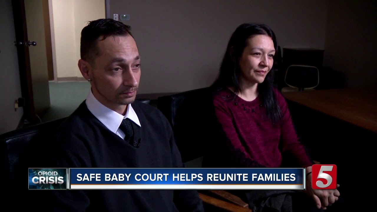 Safe Baby Court helps parents battle addiction, reunite families - YouTube