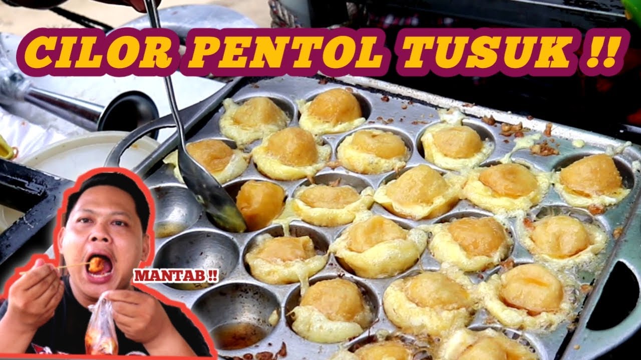 ENAK BIKIN NAGIH ‼️ CILOR PENTOL DIGORENG PAKAI LOYANG KHUSUS l 1TUSUK ...