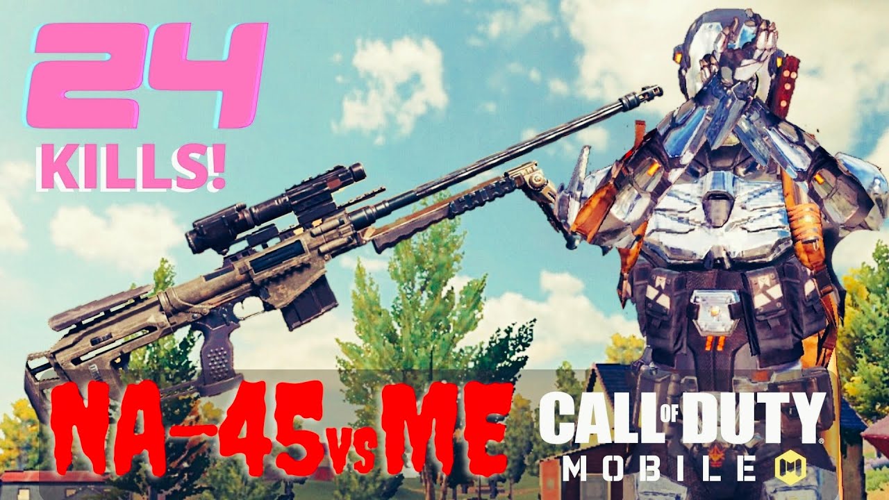 *NEW* NA-45 VS ME | BATTLE ROYALE | CALL OF DUTY MOBILE SOLO VS SQUAD ...