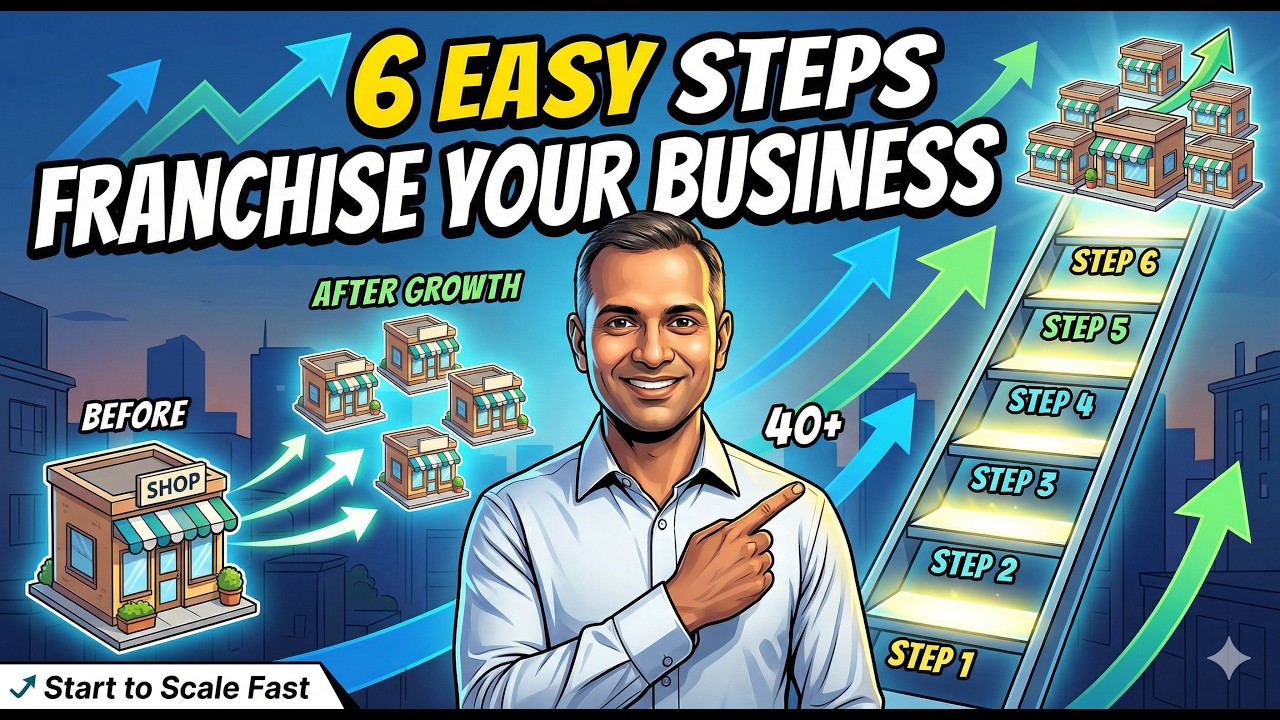 How To Franchise Your Business in Six Easy Steps I फ्रेंचाइजी कैसे शुरू ...