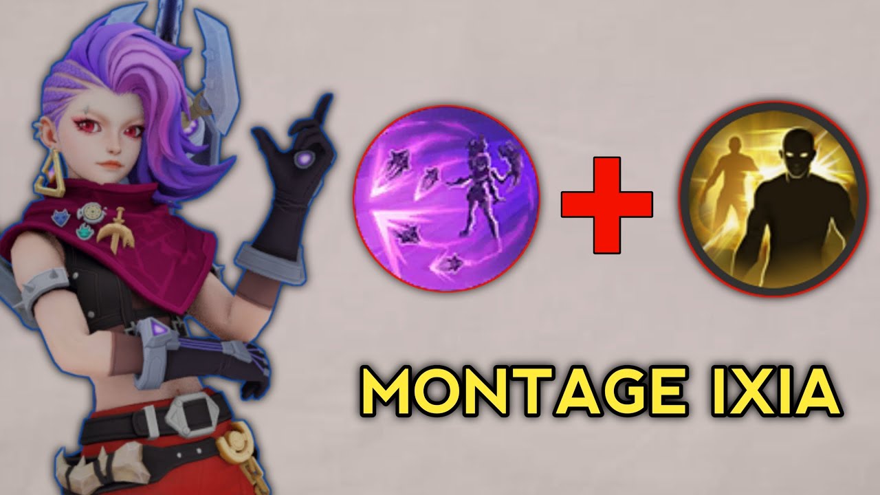 CARA MONTAGE IXIA!!COMBO ULTI FLICKER DI RANK #mobilelegends # ...