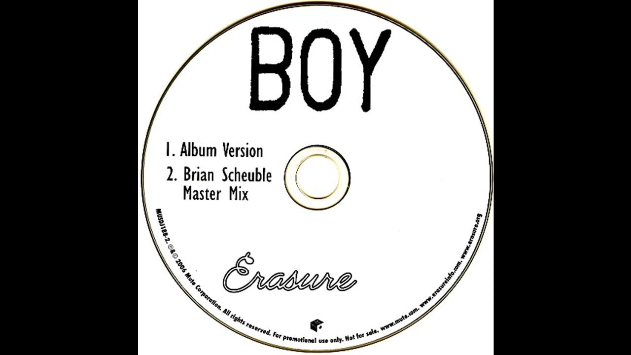 Erasure - Boy (Brian Scheuble Master Mix) - YouTube