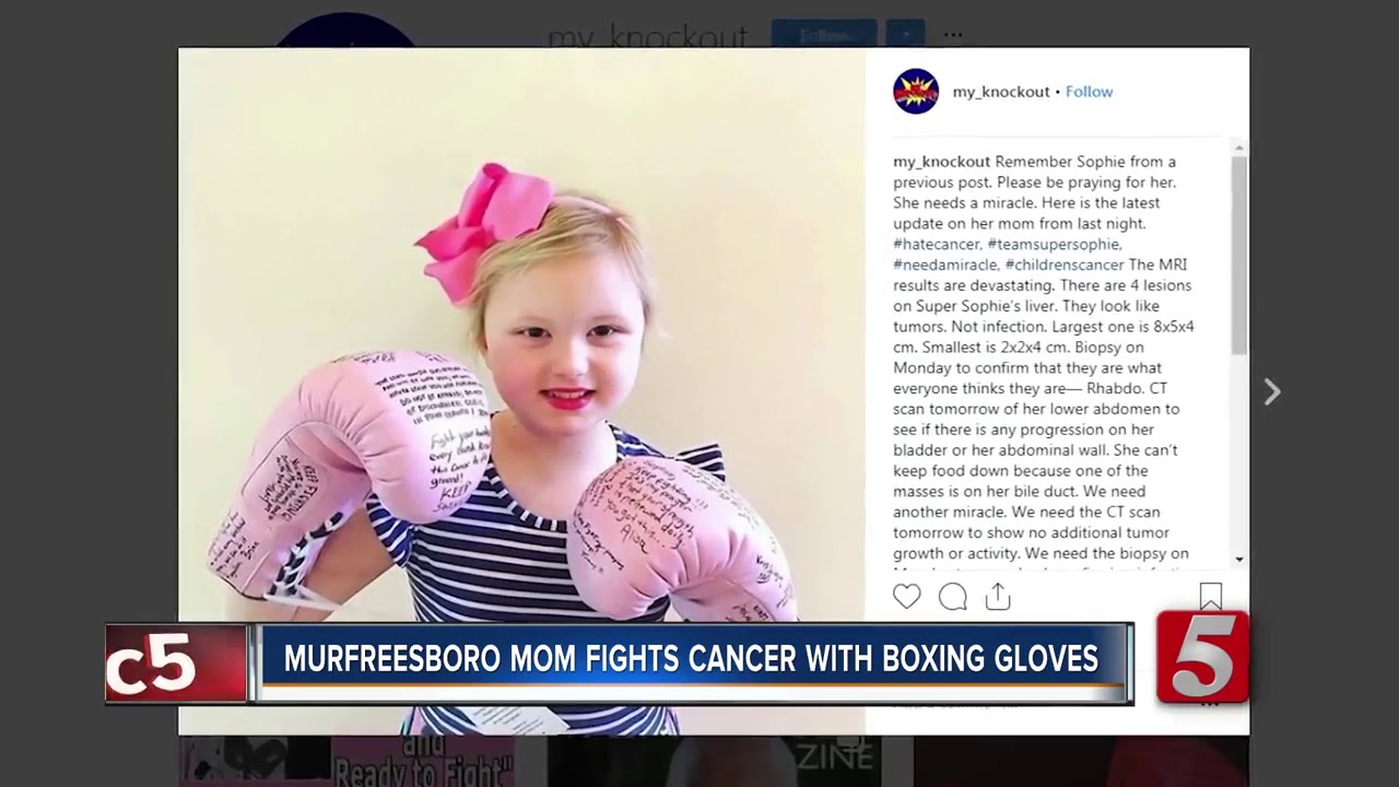 'My Knockout' sends personalized boxing gloves to cancer patients - YouTube