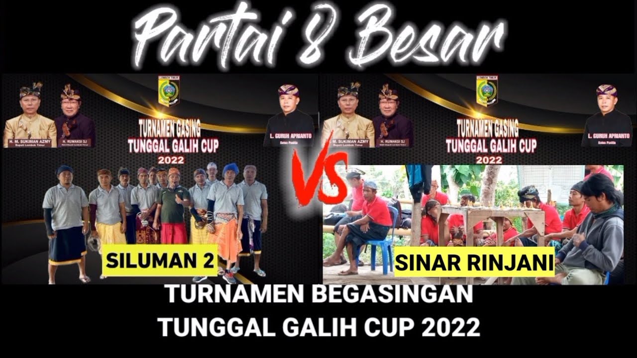 Menegangkan, SINAR RINJANI VS SILUMAN 2 | Gasing Besi Lombok | Spinning ...