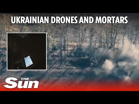 Litvin battalion's precision strikes: Drone-guided mortar takes down Russian APC