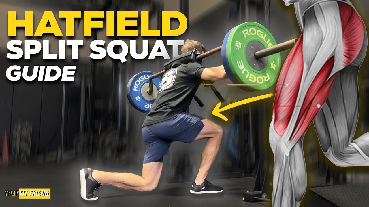 HATFIELD SPLIT SQUATS | Game Changer for Leg Growth - YouTube