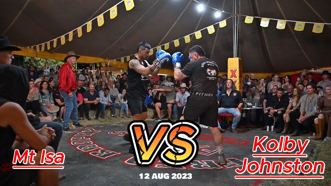 Fred Brophy's Boxing - Mount Isa - Mt Isa vs Kolby Johnston - YouTube