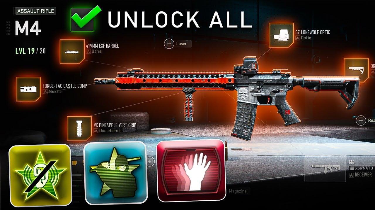 THE SECRETS TO CREATE-A-CLASS in MWII (Unlock ALL Attachments) - YouTube