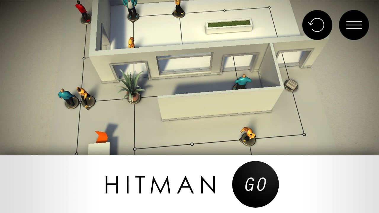 Hitman GO | Level 1-15 | Complete Puzzle Walkthrough - YouTube
