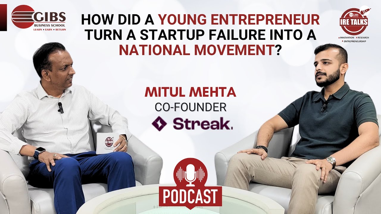🎙️Exclusive Podcast with Mitul Mehta - Co-founder at Streak | IRE Talks ...