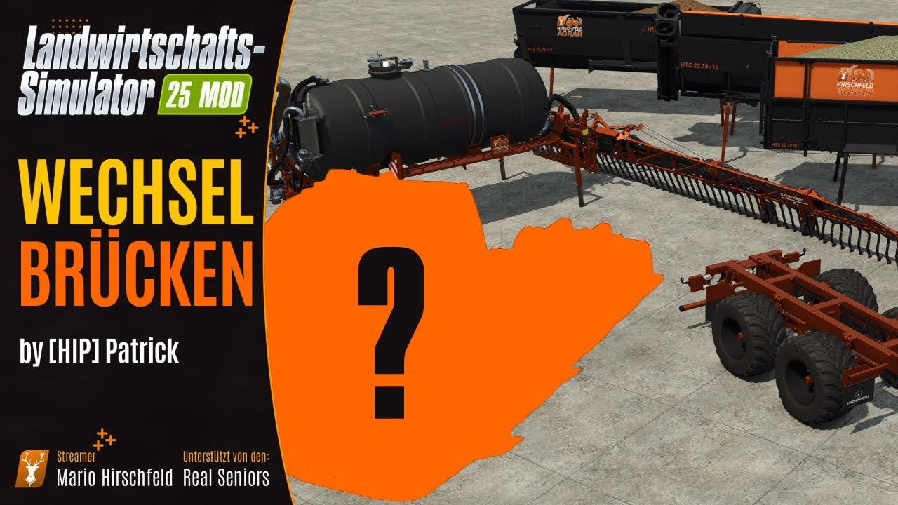 Riesiges Wechselbrücken Pack mit Selbstfahrer / LS25 MOD MEGA Pack - YouTube