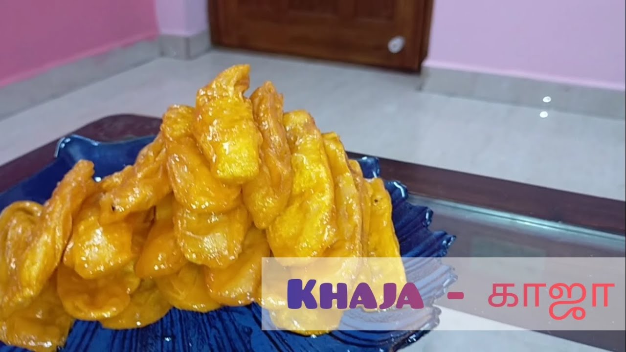 காஜா - Khaja Recipe | Indian Sweet Recipe | Bengali Khaja Recipe ...