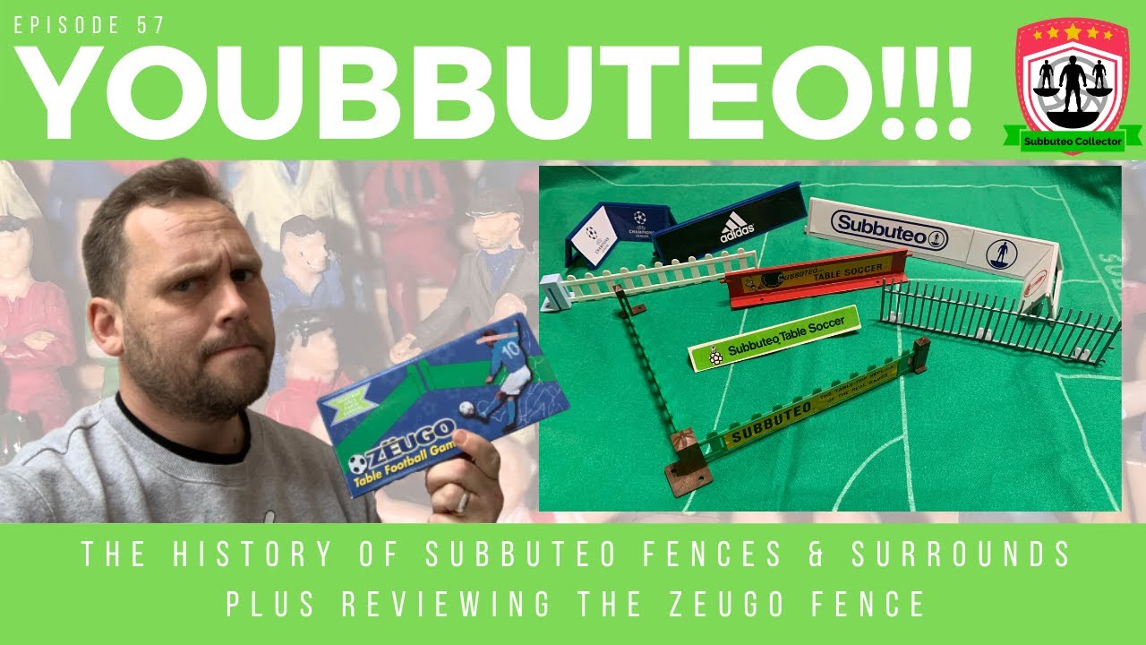 The History of Subbuteo Fences & Reviewing Zeugo Fence - Youbbuteo ...