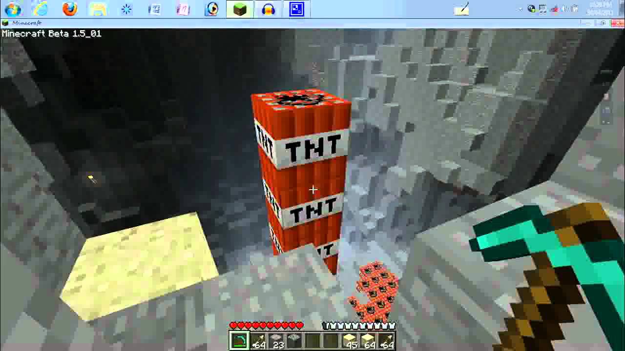 Minecraft Explosion (TNT) - YouTube