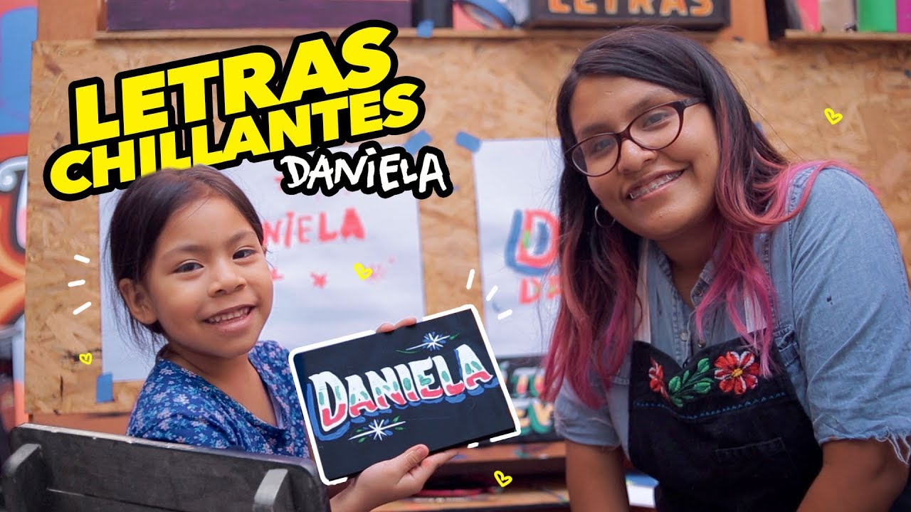DANIELA DESCUBRE - Letras chillantes con Carga Máxima - YouTube