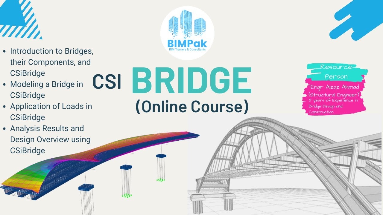 Online Course on "CSI BRIDGE" by BIMPak - YouTube