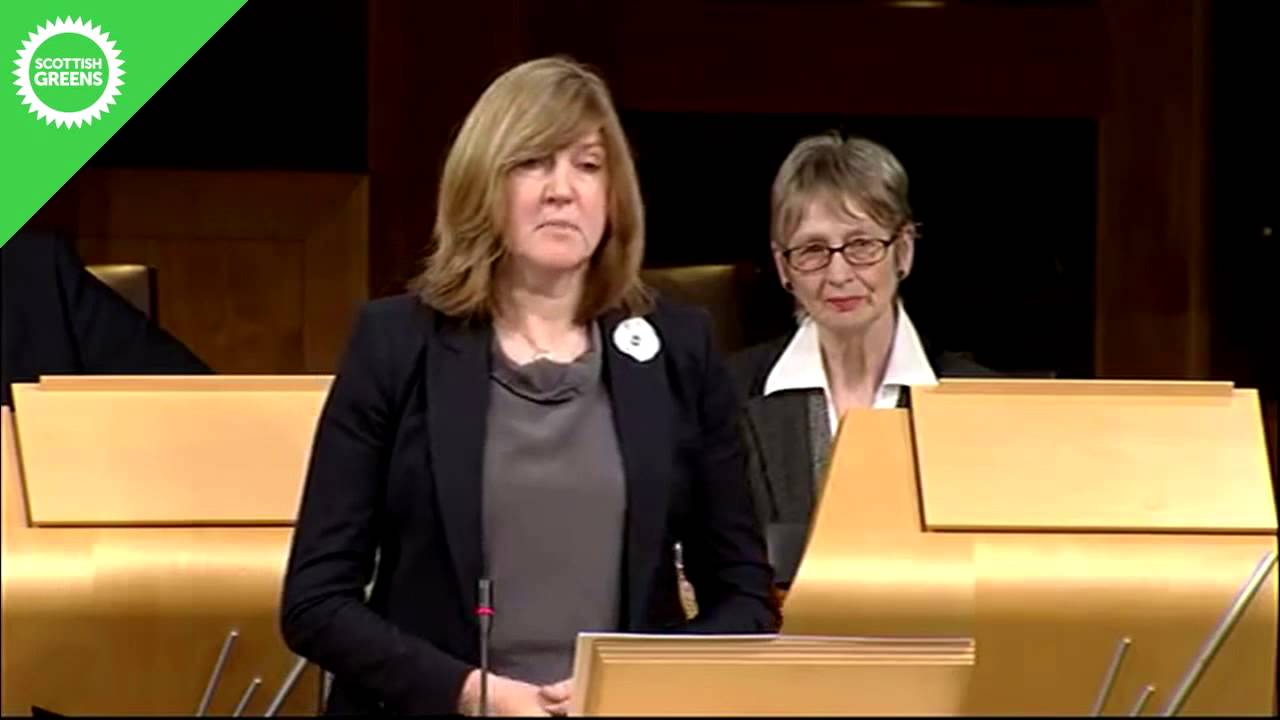 Alison Johnstone speaks on Trident and the arms trade - YouTube