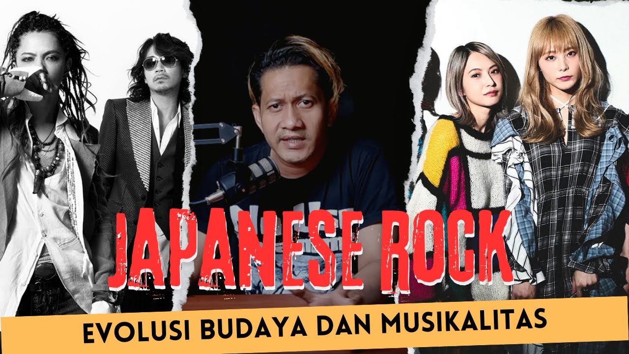EVOLUSI JAPANESE ROCK (PERJALANAN GENERASI JAPAN ROCK) - YouTube