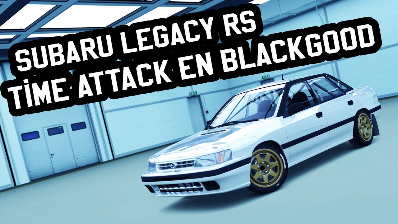 Subaru Legacy RS TimeAttack en Blackwood (Assetto corsa mod) - YouTube