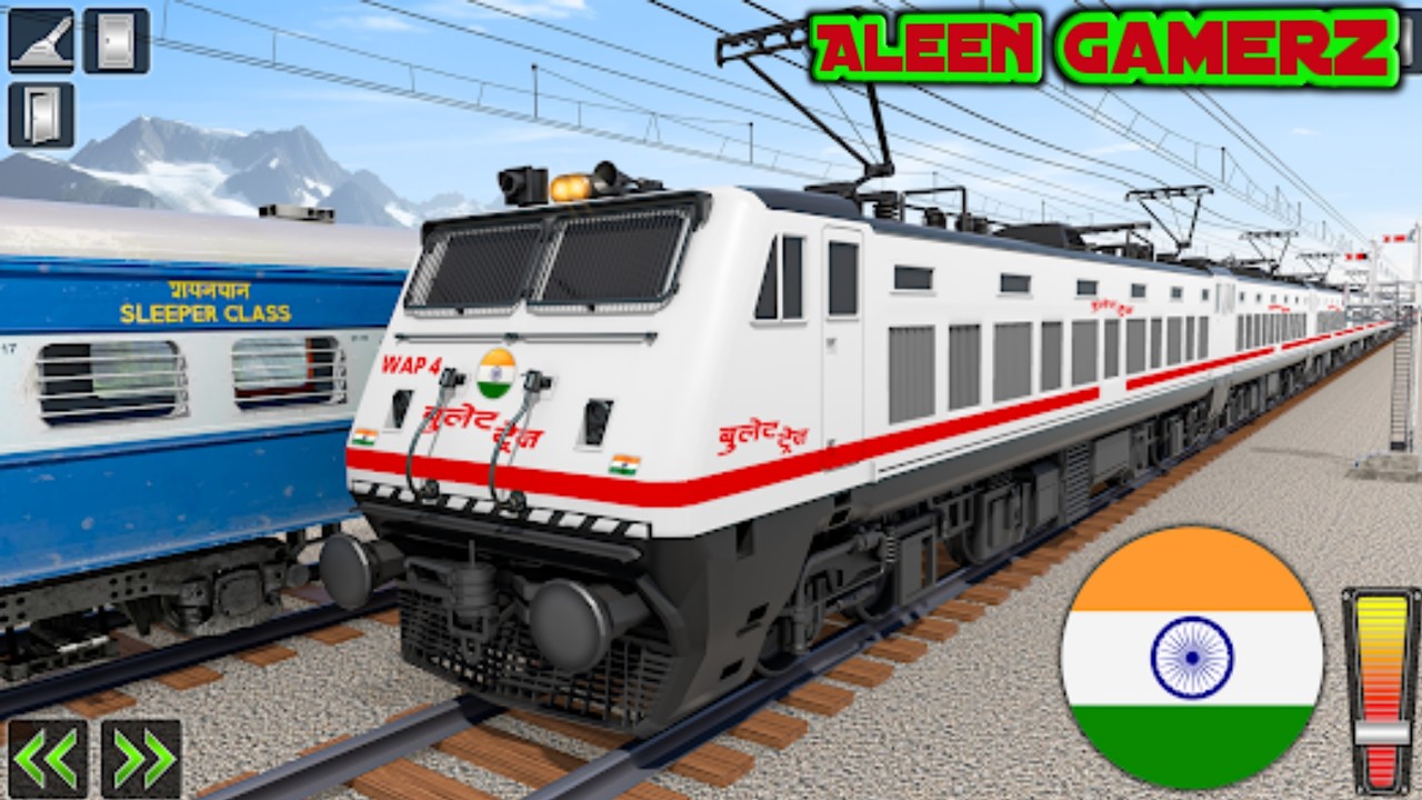 Indian Train Simulator 2025 Android Gameplay 🚝| Fastest Train Driving ...