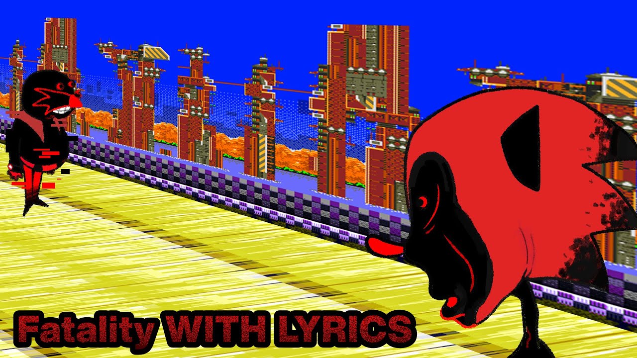 Fatality WITH LYRICS | FNF VS Sonic EXE Cover [No Boyfriend] (ft. @A ...