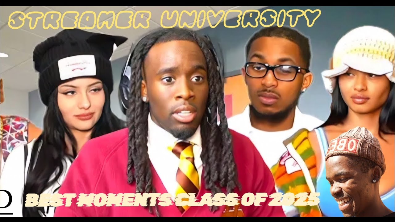 STREAMER UNIVERSITY BEST MOMENTS CLASS OF 2025 W KAI CENAT , DDG ...