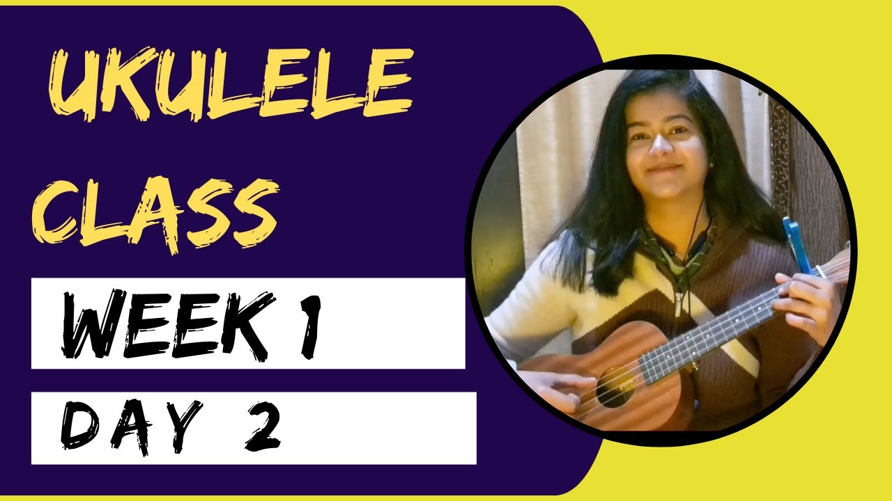 Ukulele Class | Aerobics | Week 1 | Day 2 | Tanya Ukulele - YouTube