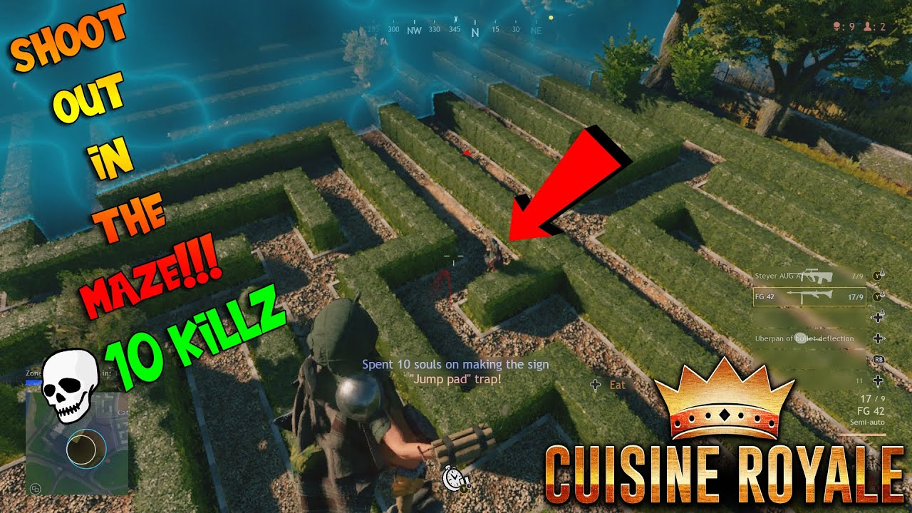 Shoot Out In The Maze!!! Cuisine Royale Heavens Wrath Update Gameplay ...