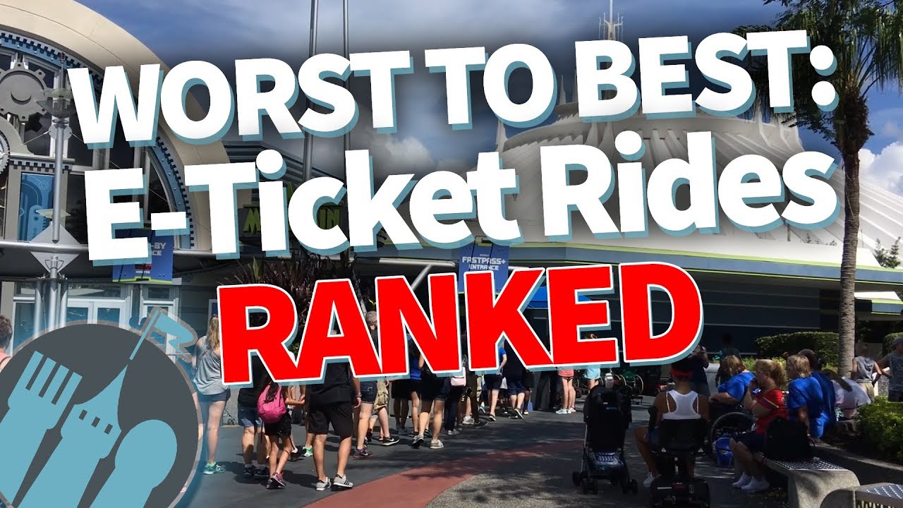 WORST TO BEST: 18 Popular Disney World Rides RANKED! - YouTube