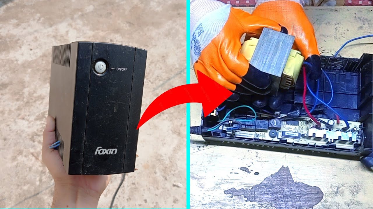 Inside in a computer ups | जानिए एक computer 🖥️ UPS के अंदर का राज ...