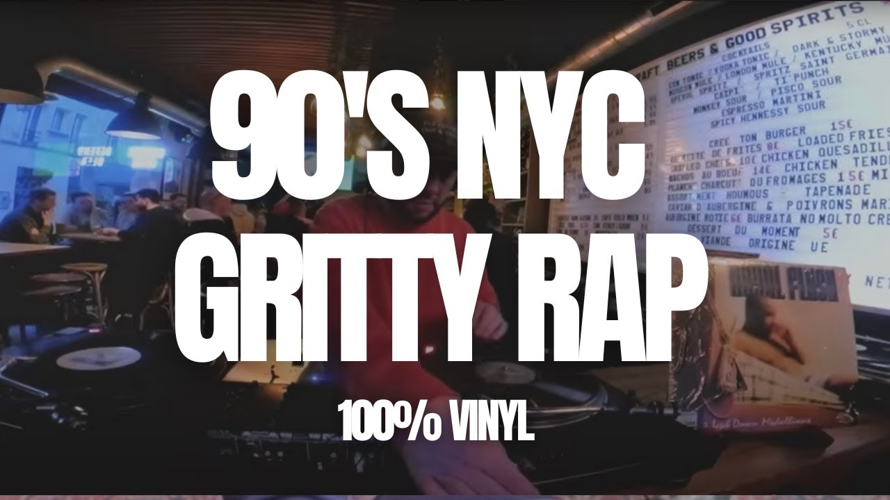 90’s Hip Hop Mix #1 | 100% Vinyls | NYC Gritty Rap | Le Captain Nemo at ...