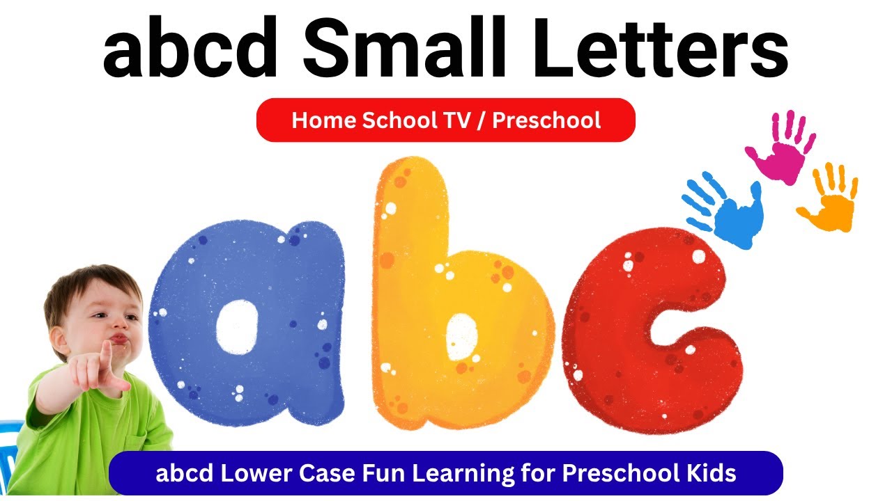 Learn abcd Small Letters FAST! 🎉 Preschool Kids Alphabet Fun | Unit 3 ...