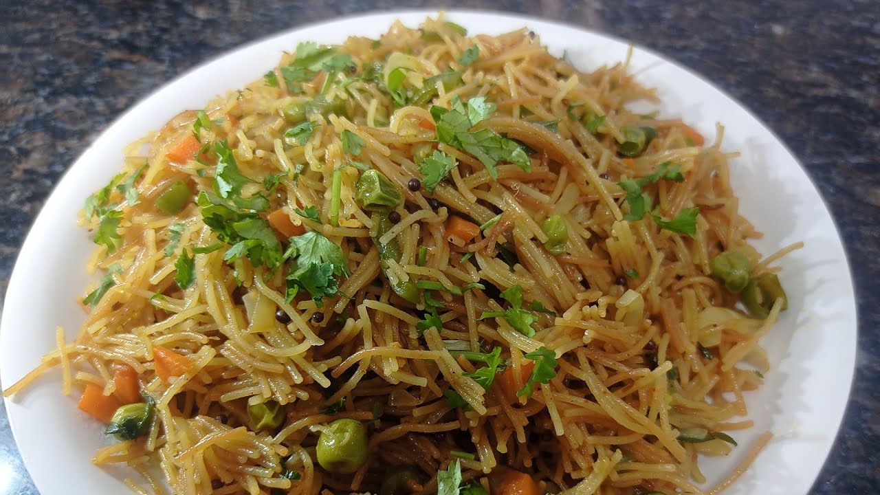 HEALTHY & TASTY Vegetable Seviyan || Kid's Lunchbox Recipe # ...