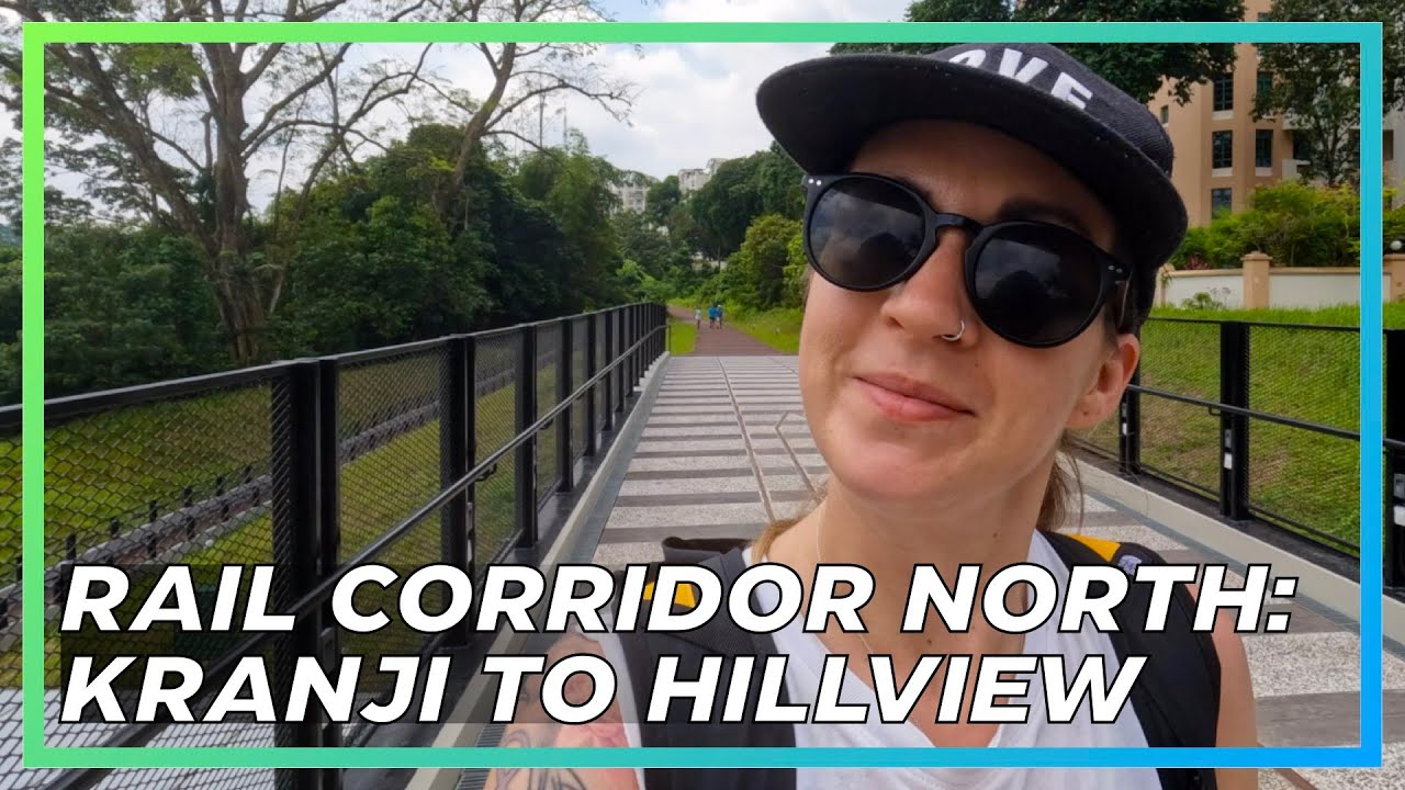 BRAND NEW RAIL CORRIDOR HIKE! Newly Opened North Section! // Getting ...