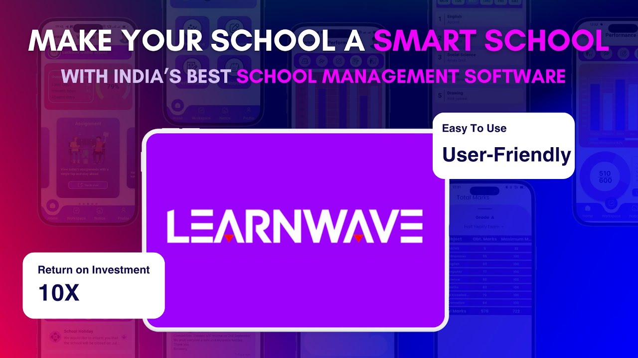 Best School Management Software - Learnwave - YouTube