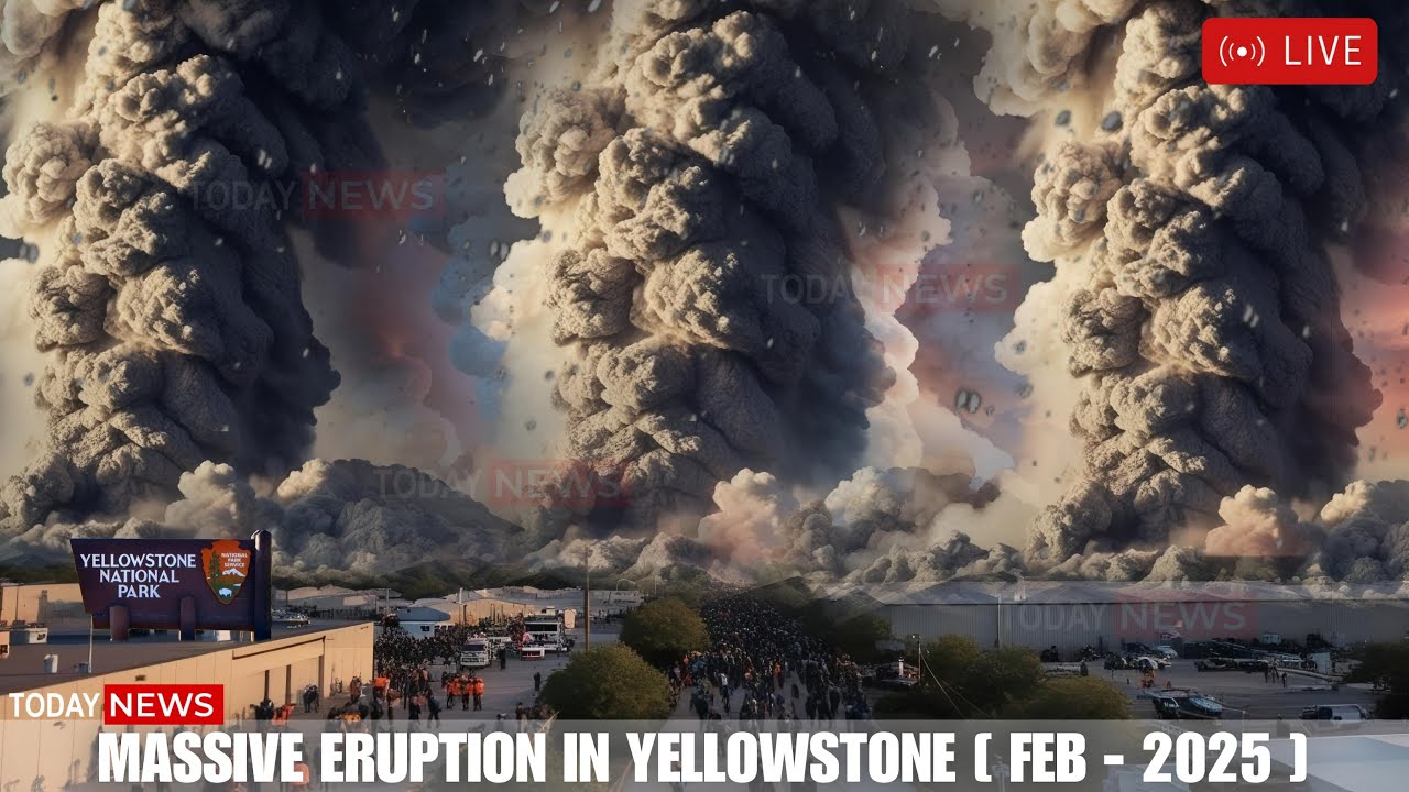 Terrifying Today! The 2nd Huge Eruption Rocks Geyser Basin at ...