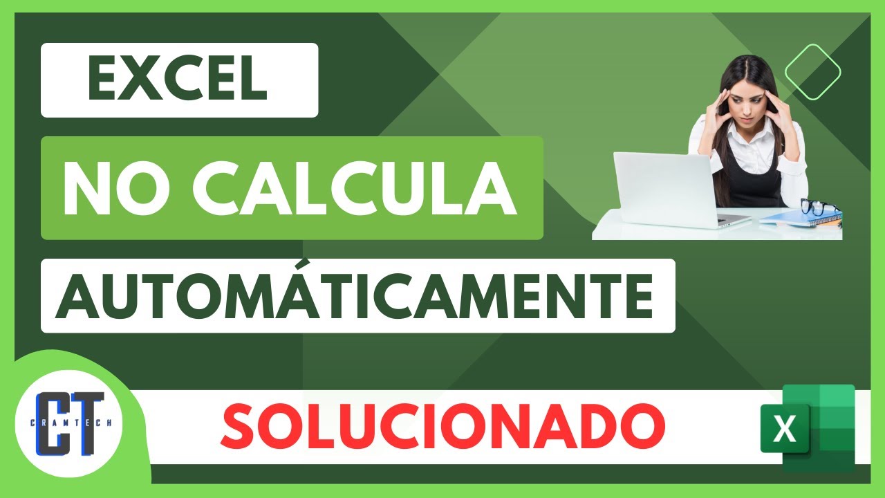 Excel NO ACTUALIZA Fórmulas AUTOMÁTICAMENTE (SOLUCIONADO) - YouTube
