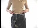Black Leather Skirt