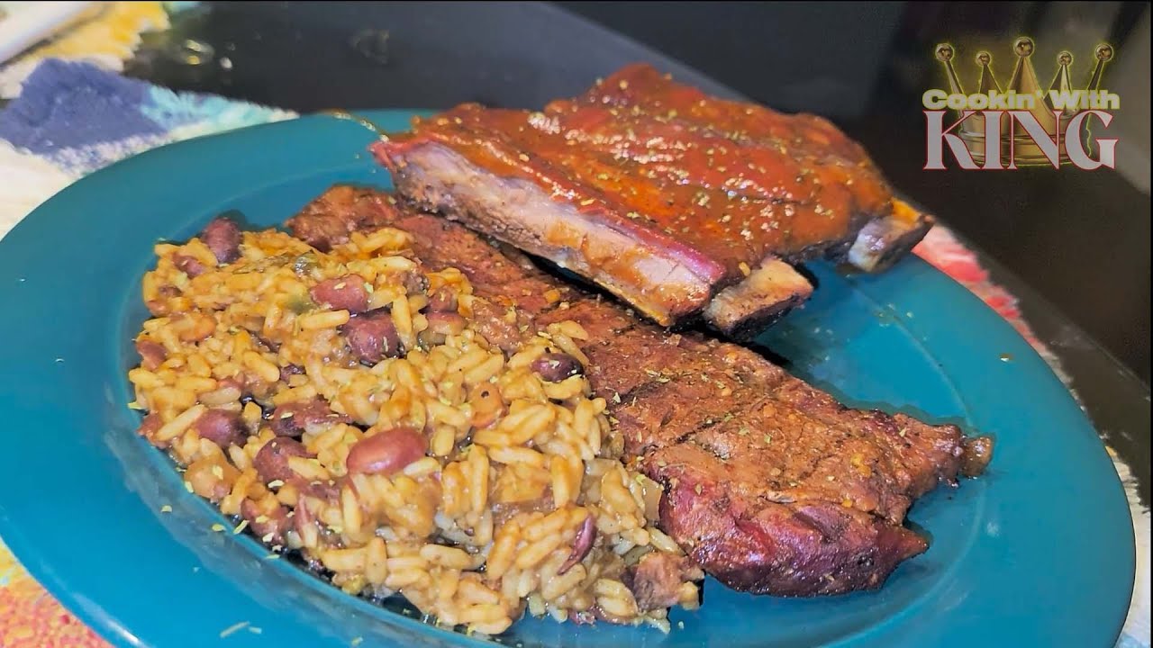 Cookin' With KING: SLAB OF BEEF RIBS - YouTube