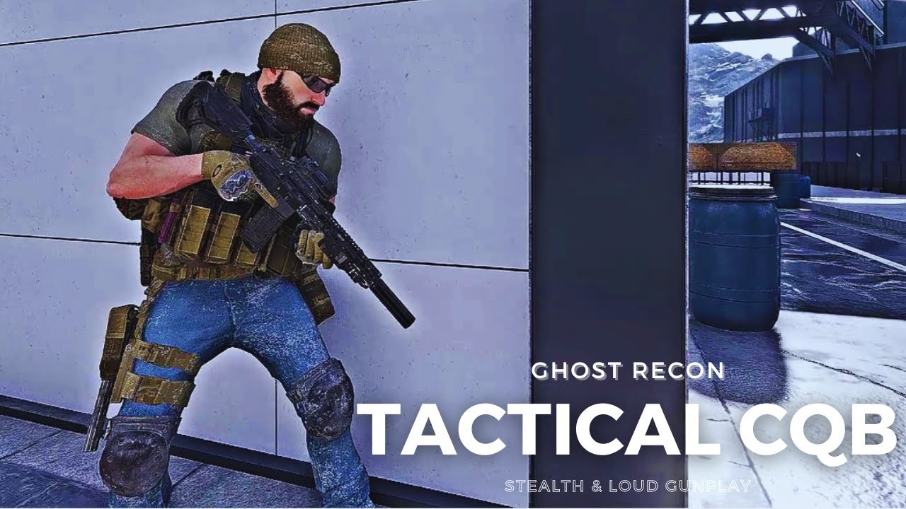 Ghost Recon Breakpoint - Tactical CQB - Stealth and Loud Gunplay - YouTube
