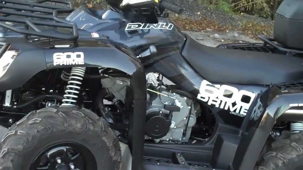 Dinli ATV 600 Prime 4x4 Svea Fordon - YouTube