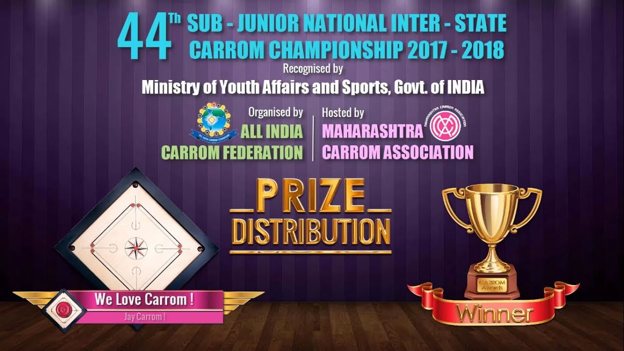 PRIZE DISTRIBUTION & CLOSING CEREMONY : 44th Sub-Jr. National & Inter ...