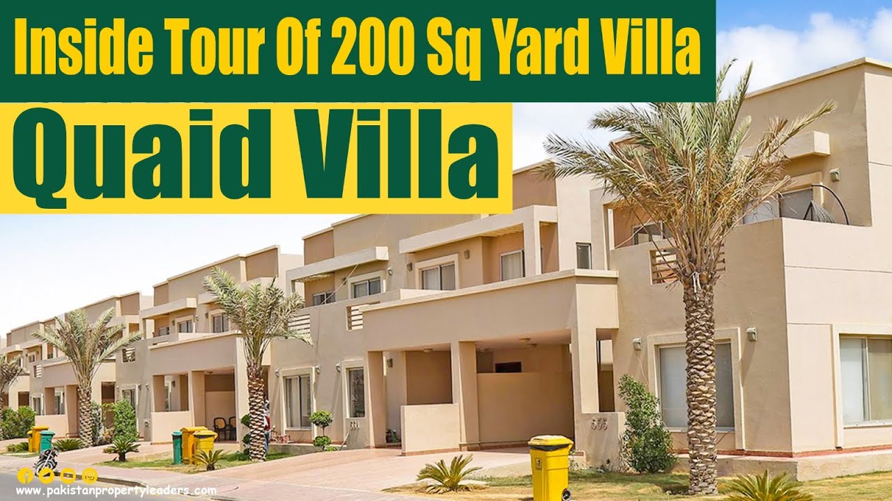 Inside Tour of 200 Sq Yard Villa | Quaid Villas | Precinct 2 | Bahria ...
