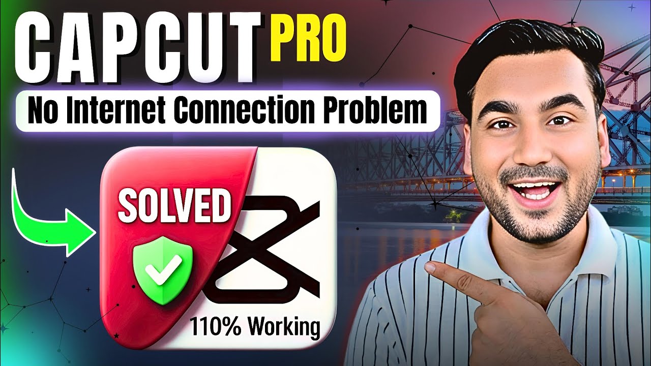 CapCut Pro: How to Fix No Internet Connection Issue - YouTube