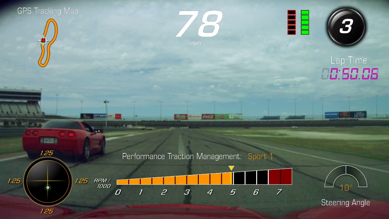 Texas Motor Speedway infield laps - Lone Star Corvette show - YouTube