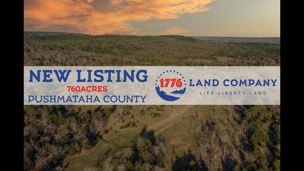 Rock Creek Ranch - 760 Acres in Pushmataha County Oklahoma - YouTube
