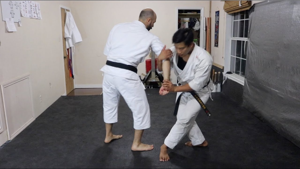 Karate Snippets: Hook Stance Applications - YouTube