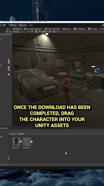 How to Quickly add a Mixamo Character to Unity #indiedev #gamedesign #unitygamedevelopment # ...
