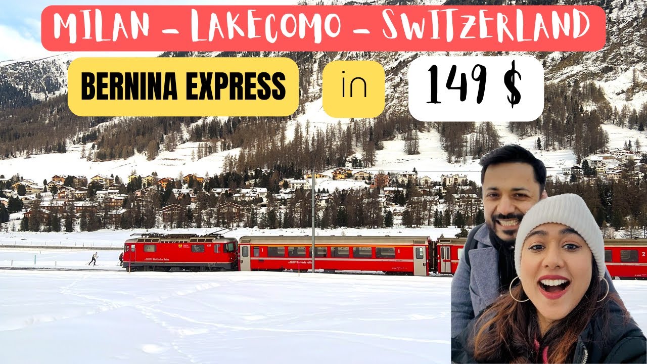 BERNINA EXPRESS (Red Train) - Travel from Lake Como, Italy to ...
